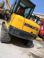 China Used Diesel Digger 5.5ton Japan Original Paint Komatsu PC56 Liyuan Hydraulic Pump for sale