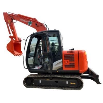 China 7T Mini Digger Hitachi zx70 Crawler Mini Excavator with EPA Engine Used Original Japan for sale