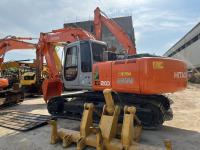 China Used Excavator Hitachi EX200-3 in Good Working Condition at Affordable with Red Color for sale