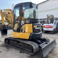 China Good Condition Komatsu Excavator PC50 Second Hand Original Color and Crawler-Type for sale