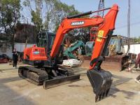 China Doosan DX60 Second-hand Excavator with 6TON Operating Weight in Excellent Condition for sale