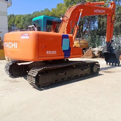 China Used Hitachi EX120 Crawler Excavator In 1200 KG Machine Weight for sale