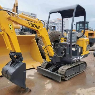 China 20KW Yuchai YC20-8 Mini Excavator 2 Ton Low Working Hours 0-2000 Crawler Excavator for sale