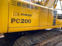 China Year 2021 Used Komatsu PC200 Excavator 20TON Crawler Excavator with Original Paint for sale