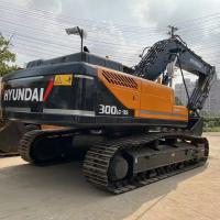 China Yellow Hyundai 300LC Used Excavator Korea Original Secondhand Machinery 30 Ton Digger for sale