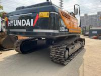 China Yellow Hyundai 300LC Used Excavator Korea Original Secondhand Machinery 30 Ton Digger for sale