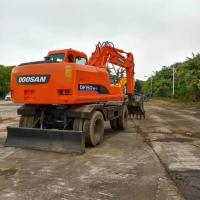 China High Operating Efficiency Doosan DH150W-7 Used Tractor Excavator with Japan Engine for sale