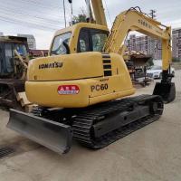 China Excellent Condition Used Komatsu PC60 6ton Excavator Ready to Work Crawler Digger for sale