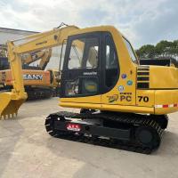 China 2021 Second-hand Komtsu PC70 Excavator with 20ton Operating Weight in Good Condition for sale