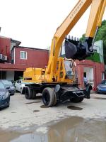 China 150W Used Hyundai Wheel Excavator Well-Maintained Second Hand 15 Ton Heavy Equipment for sale
