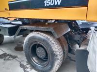 China 150W Used Hyundai Wheel Excavator Well-Maintained Second Hand 15 Ton Heavy Equipment for sale