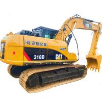 China 18000 KG Used Cat 318d Excavator with Good Condition and Original Japanese Engine for sale