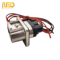 China Charging Plug Socket EV Battery Connector Metal 2Pin 2.5mm2 Straight for sale