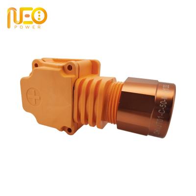China Flat Plug Square Head Battery Pack Connector Junction Box IP67 for sale