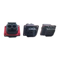 China 2Pin Power Motorcycle Electrical Connector With 9Pin Signal for sale