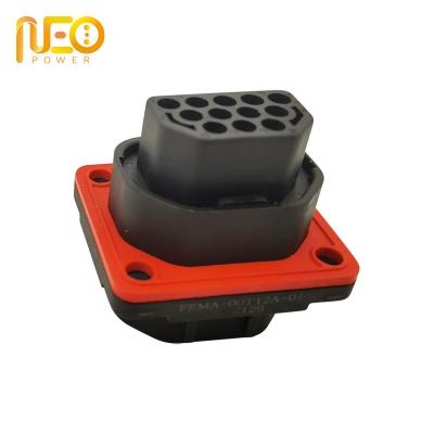 China Unshielded IP67 Waterproof Battery Connector 150A 2 Pin Power Socket for sale