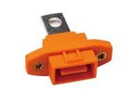 China Secondary Lock Function High Current Electrical Connectors 90 Degree 350A for sale