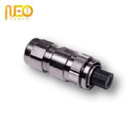 China HV Vehicle 1Pin Charging Right Angle Plug 800V DC Metal Connector for sale