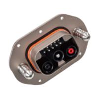 China Metal Shell Wire Range 95mm2 High Power Connector For Swapping Battery for sale