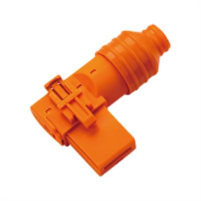 China Single Pin Flat Plug Right Angle Touch Proof Connector for EV Battery for sale