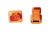China 2 Pin Plug And Socket Connectors , IP67B High Voltage Electrical Connectors for sale