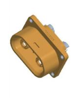 China Stamping Terminal 90A Power And Signal Connector 360 Degree Shielding Plastic Shell for sale