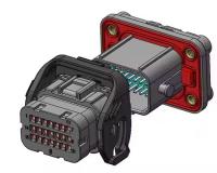 China Neopower 32-Pin Hybrid IP67 EV Power & Signal Connector (6x13A Power, 26x5A Signal) for sale