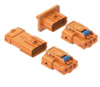 China Neopower Secure-Lock 3 Pin Automotive Power & Signal Connector, 800V/16A, Waterproof IP67, HVIL for sale