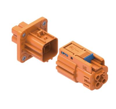 China Neopower 800V 40A HVIL 2+1 Pin EV Connector for sale