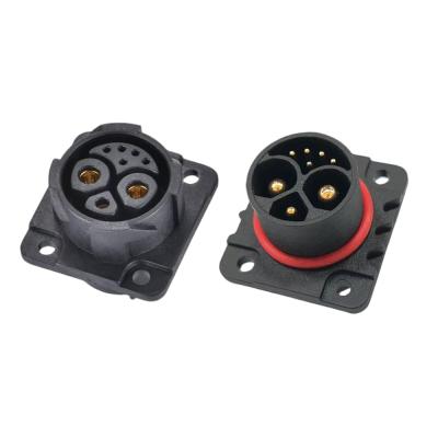China Neopower M25 50A Hybrid Connector for Portable Power Stations | IP67 Waterproof Plug & Socket Set for sale