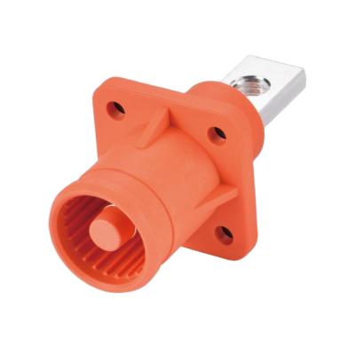 China Neopower 120A Busbar Mount Fast Charging Receptacle | 1000V DC Panel Socket for sale