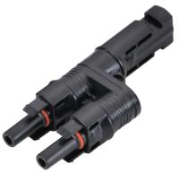 China Neopower MC4 One-in-Two Plug & Socket – IP67 Waterproof Y-Branch Solar Connector for Photovoltaic Systems for sale