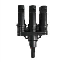 China Neopower MC4 One-in-Three Plug & Socket – IP67 Waterproof 3-Way Solar Branch Connector for Photovoltaic Systems for sale