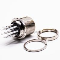 China IP55 Aviation Plug Socket Connector,  Screw Lock 5 Pin Male Connector for sale