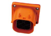 China 45A 4 Pin Power High Current Connector 500 Times Mechanical Life Touch proof for sale