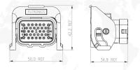 China RS485 Transmission Cable Connector for sale