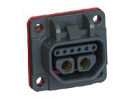 China 6 Pin 60A 8AWG 5000 Cycle Life Hybrid Power Connector For Lithium Battery Pack for sale