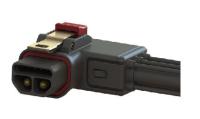 China 6 Pin 60A 8AWG 5000 Cycle Life Hybrid Power Connector For Lithium Battery Pack for sale