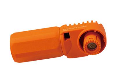 China 1000V DC 250A 8mm Pin RoHs High Voltage Power Socket Poka Yoke EMI Shielded Connector for sale