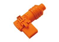 China 200A Single Pin Flat Right Angle DC1000V Battery Pack Connector USCAR-2 USCAR37 Standard for sale