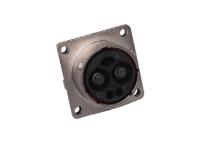 China 2500V AC MC4 Solar Connector , MIL-C-26482 2 Pin Solar Connector for sale