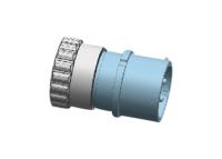 China EMI Shielded 100VDC Aviation Battery  Waterproof Jack Female Male Connector Receptacle Plug for sale