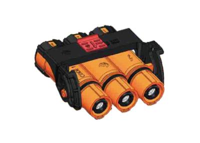 China EMI Shielded 3 Pole Connector , 200A Double Lock RV Battery Connector for sale