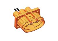 China 3500VAC Waterproof Battery Connectors , PTC 3 Pin Power Connector for sale