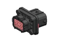 China Touchproof 16AWG 26 Pin Male Socket Connector Signal Transmission for sale