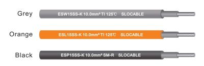 China Outdoor RoHs PV Cable Assembly, Halogen Free 6mm2 Solar Cable For Battery Packs for sale