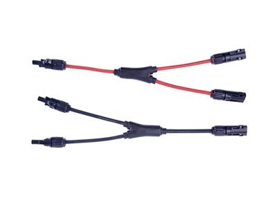 China Y Type Parallel 1600V Solar PV Branch Connectors RoHs Approved for PV Lithium Battery Pack for sale