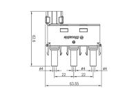 China 1500V High Voltage MC4 PV Branch Connectors Energy Storage UL94-V0 for sale
