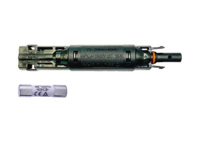 China Waterproof IP68 Fuse Holder Connector , 1500V DC MC4 Solar Connector for sale
