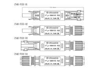 China Waterproof IP68 Fuse Holder Connector , 1500V DC MC4 Solar Connector for sale